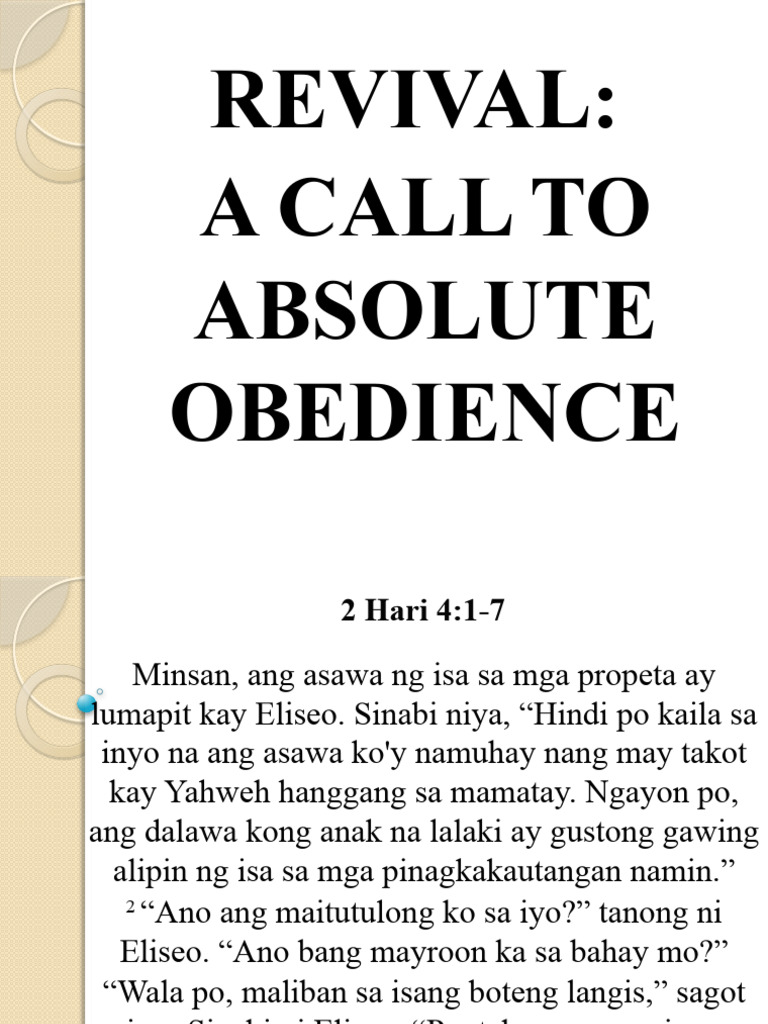 Absolute Obedience | PDF