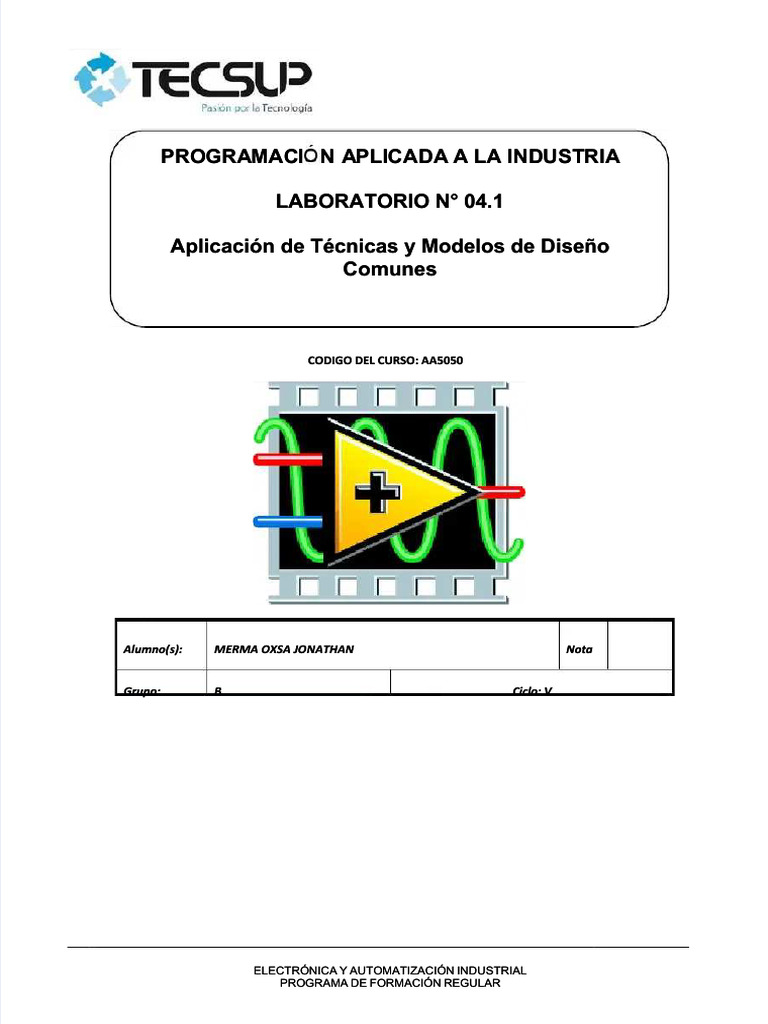 pdf-lab-41-casos-de-aplicacion-de-tecnicas-y-modelos-de-diseo-comunes_compress | PDF ...