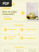 How To Make Lemonade Worksheet | PDF | Self-Improvement