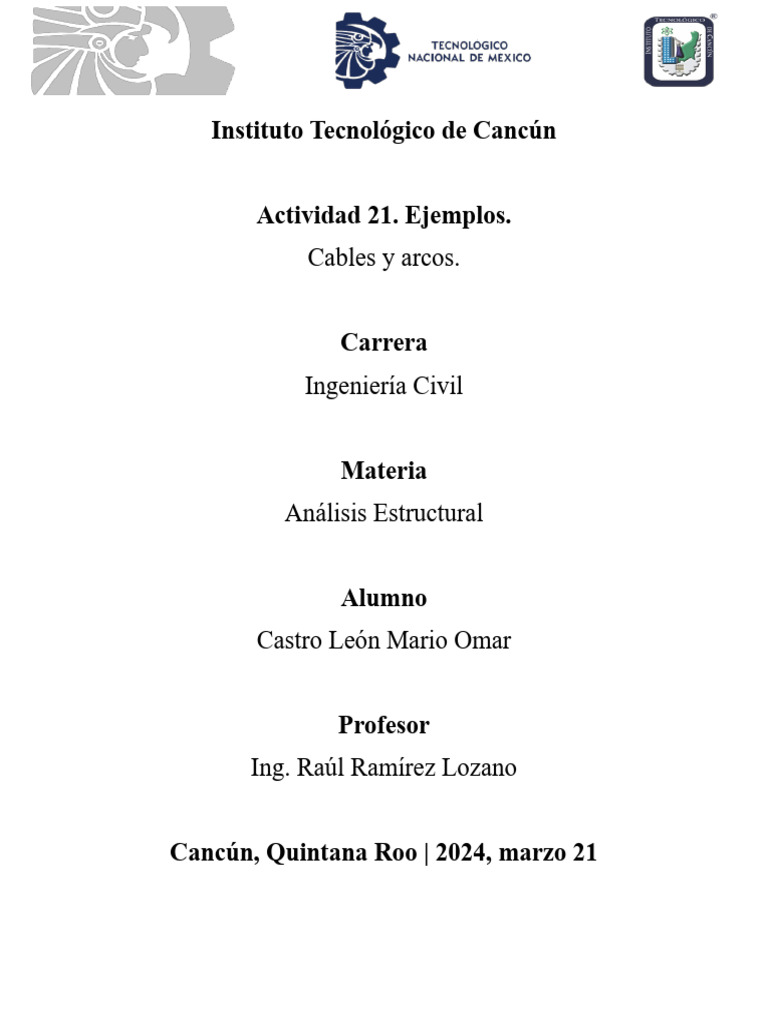 Ae - Act#21 - Castro León Mario Omar | PDF