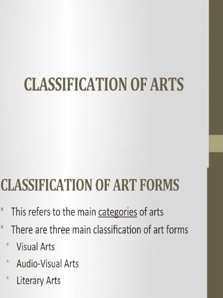 Divisions of Art Study Art Analysis 1 | PDF | Semiotics | Liberal Arts ...