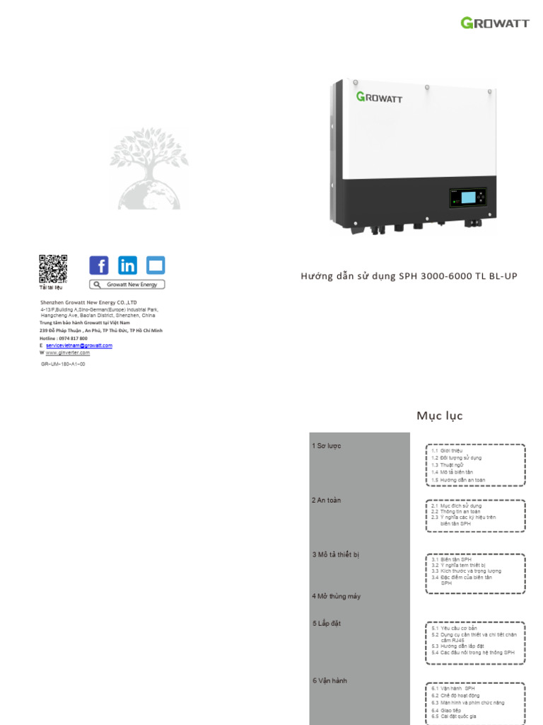 SPH 3-6K UP Series HDSD VN | PDF