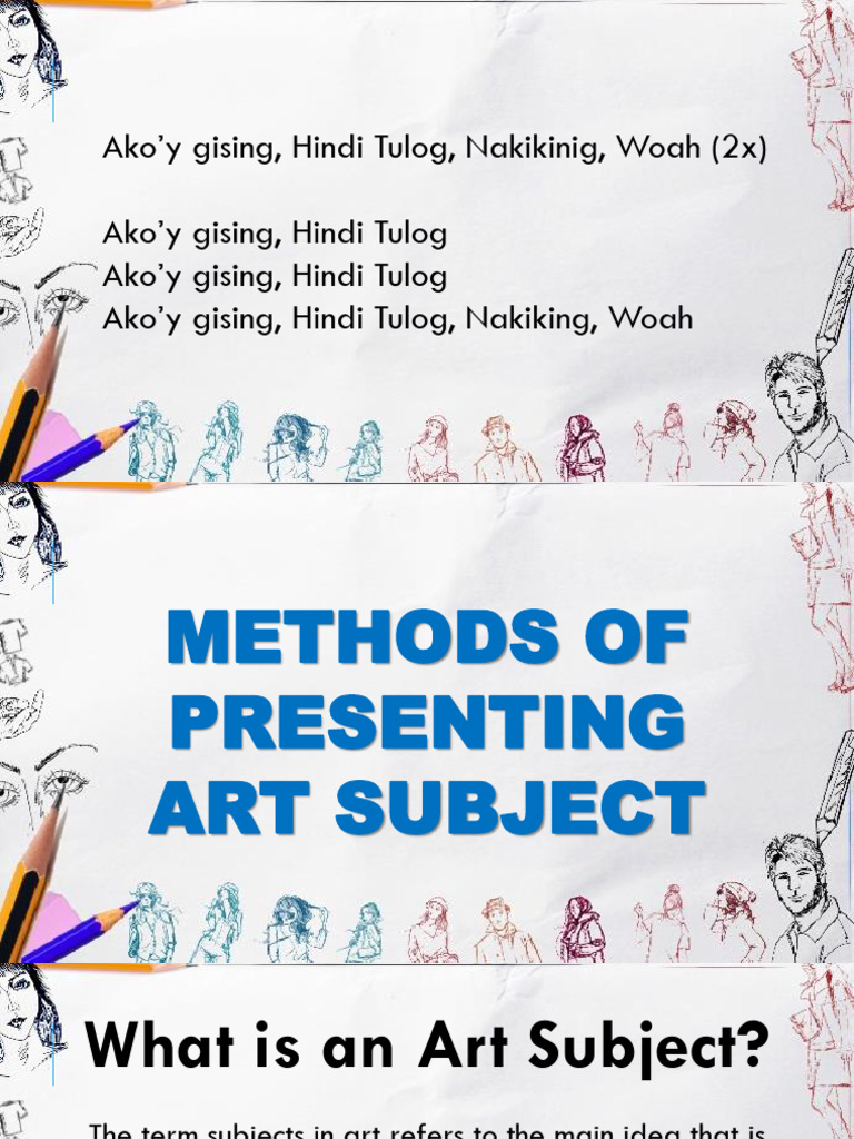 EXPRESSING ART SUBJECT | PDF | Realism (Arts) | Abstract Art