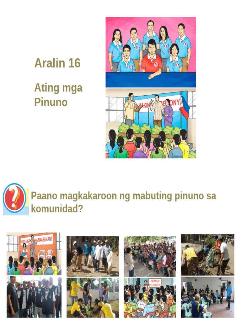 Aralin 16 | PDF