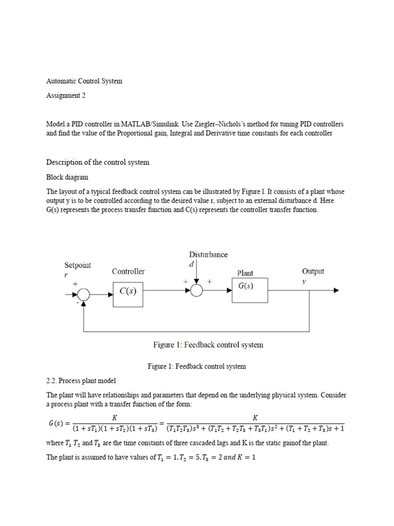 PID Tuning1 | Download Free PDF | Control Theory | Mechanics