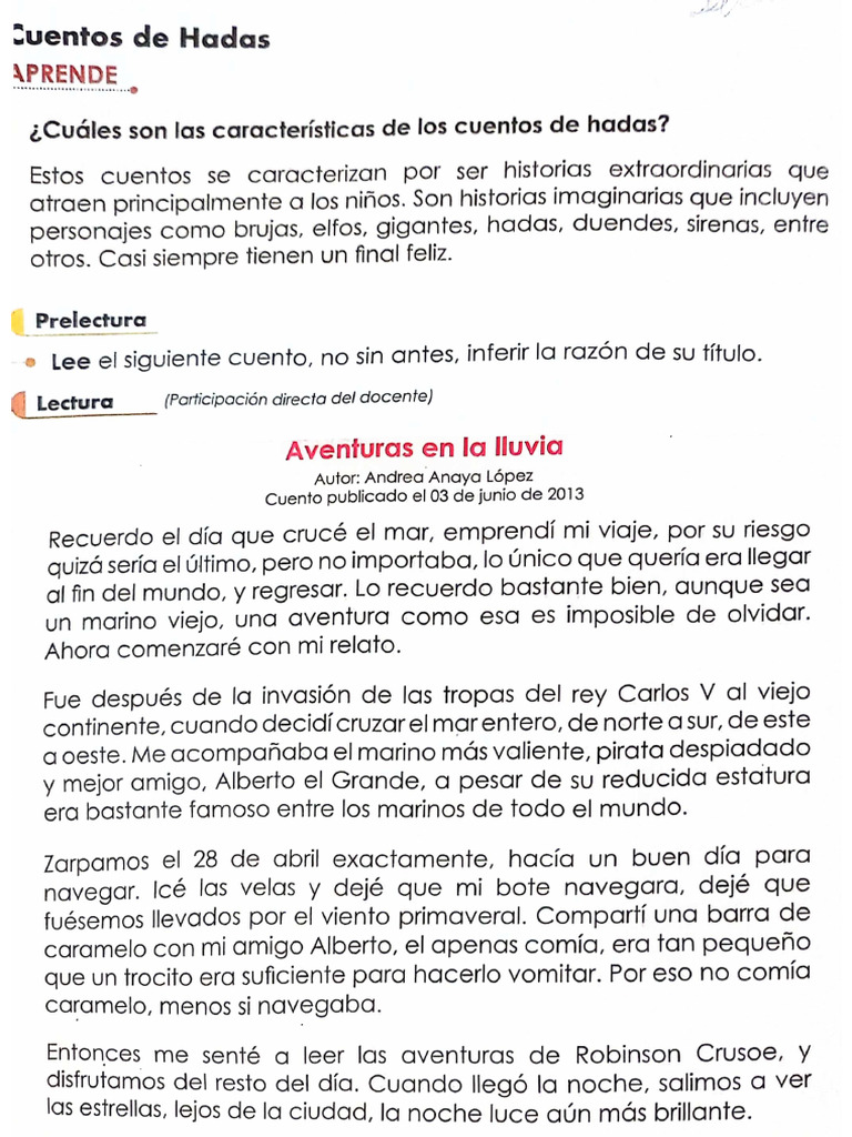 cuento de hadas | PDF