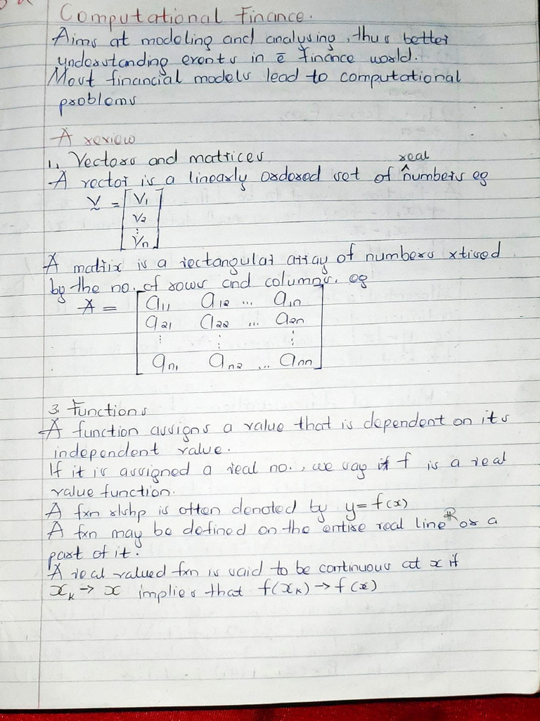 Computational Finance | PDF