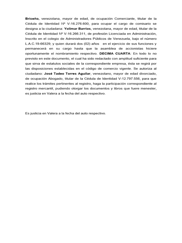 Compañia Maye | PDF | Derecho