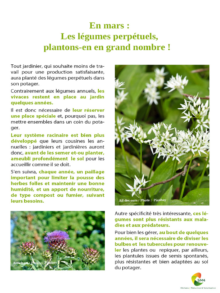 Liste Légumes Perpétuels Pdf