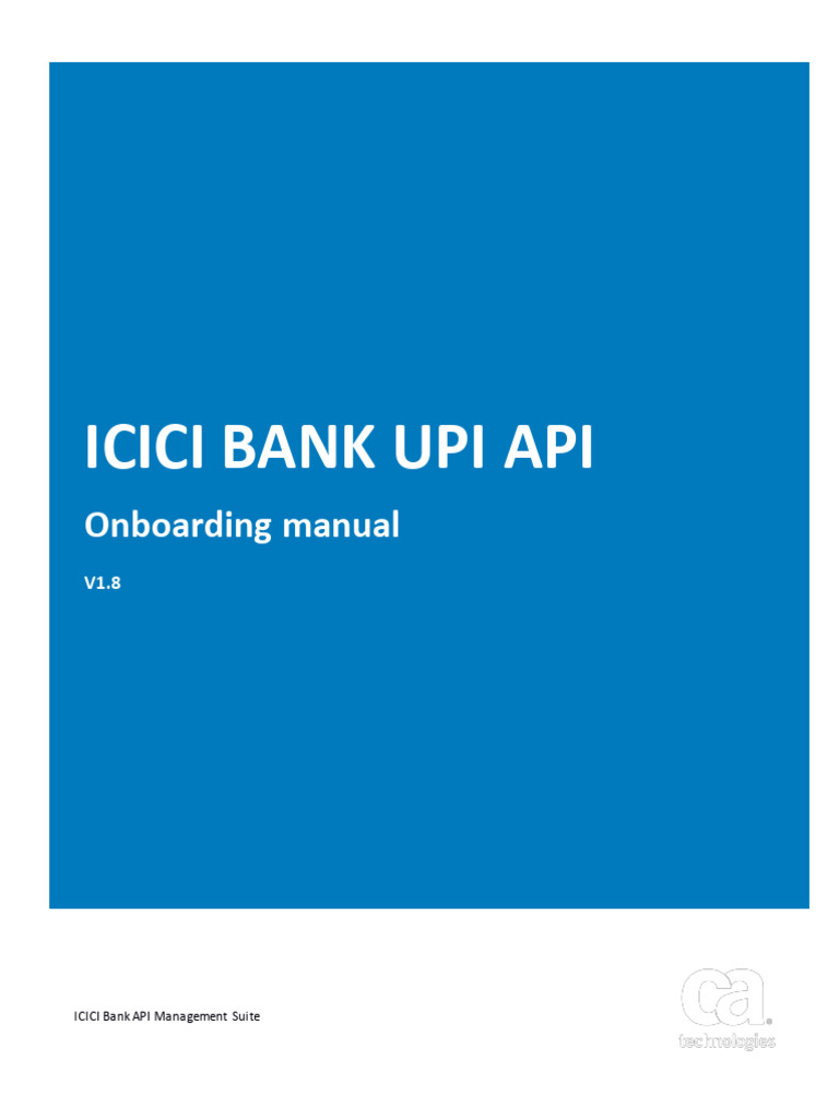 OnboardingManual - UPI - API v1 | PDF | Public Key Cryptography ...