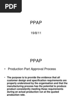 PPAP Levels of Submission Guidlines & Steps | PDF | Verification And ...