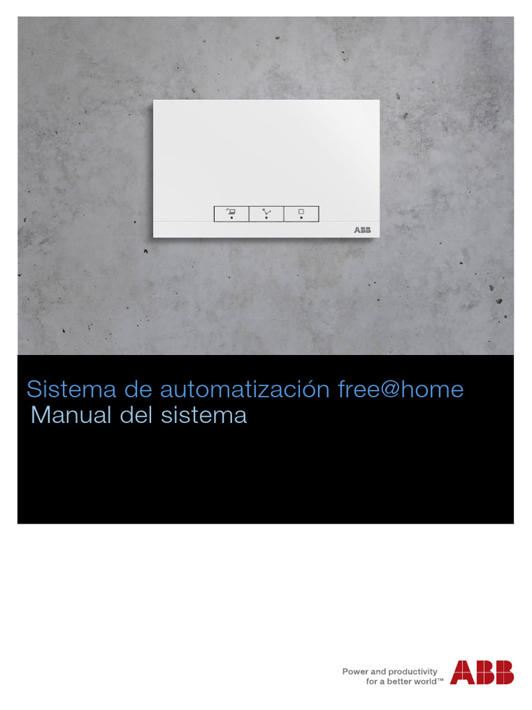 Manual de instalación free@home | PDF | Punto de acceso inalámbrico ...