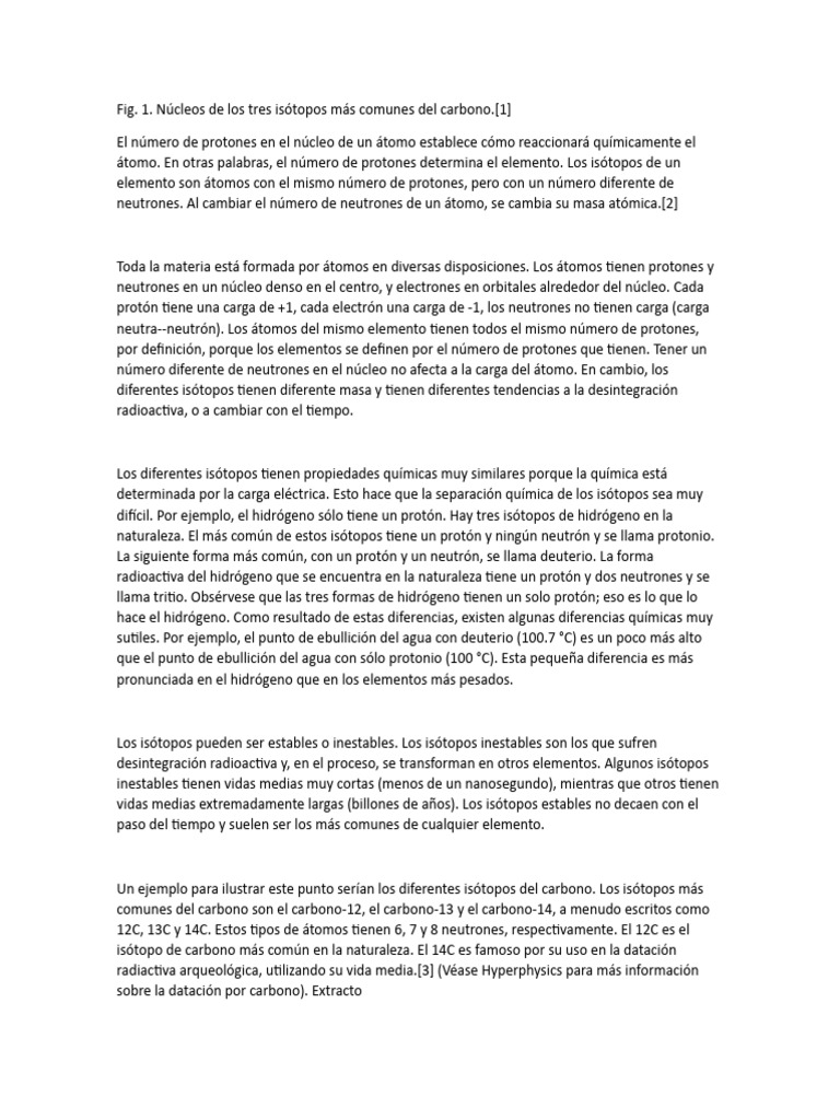 Quimica Basica1 Cap | PDF | Isótopo | Neutrón