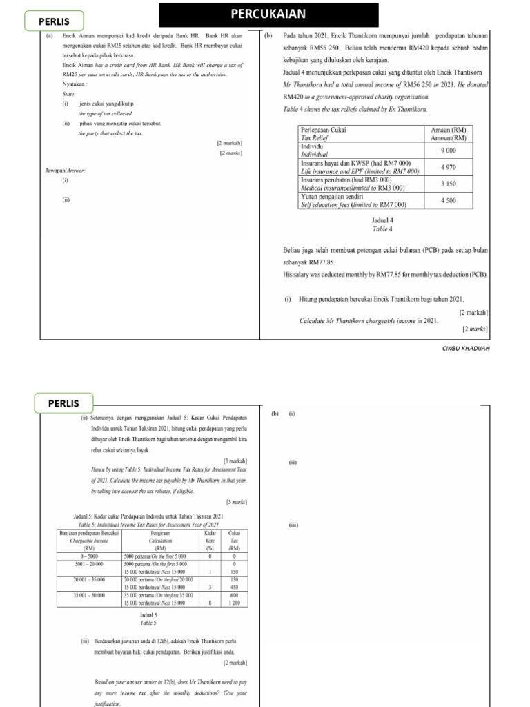 F5 Bab 4 Percukaian | PDF