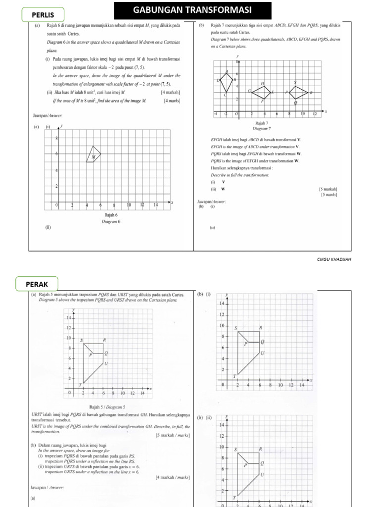 F5 Bab 5 Transformasi | PDF | Technology & Engineering