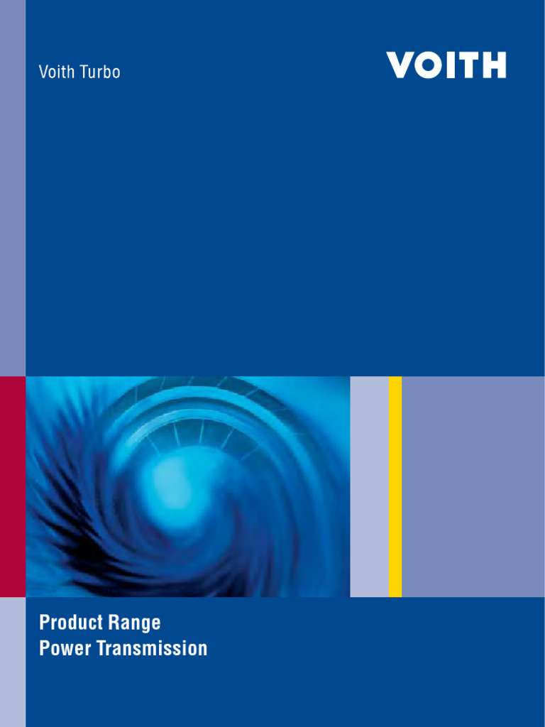 Voith Turbo Power Transmission Solutions | PDF | Turbocharger | Machines