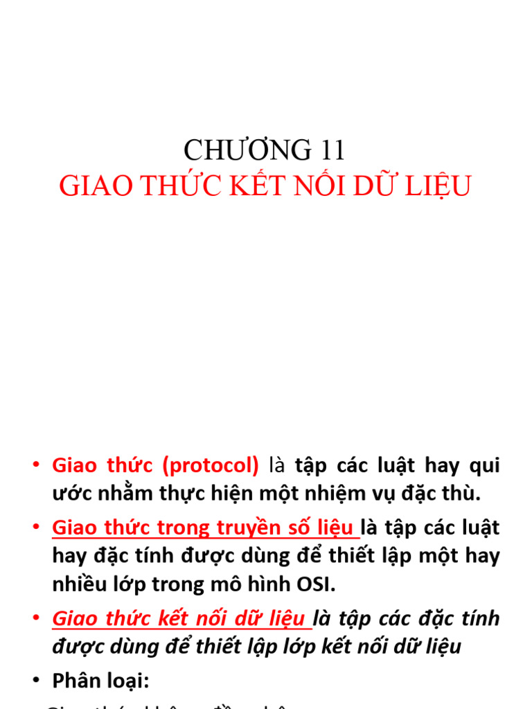 KTTSL Chuong 11 | PDF