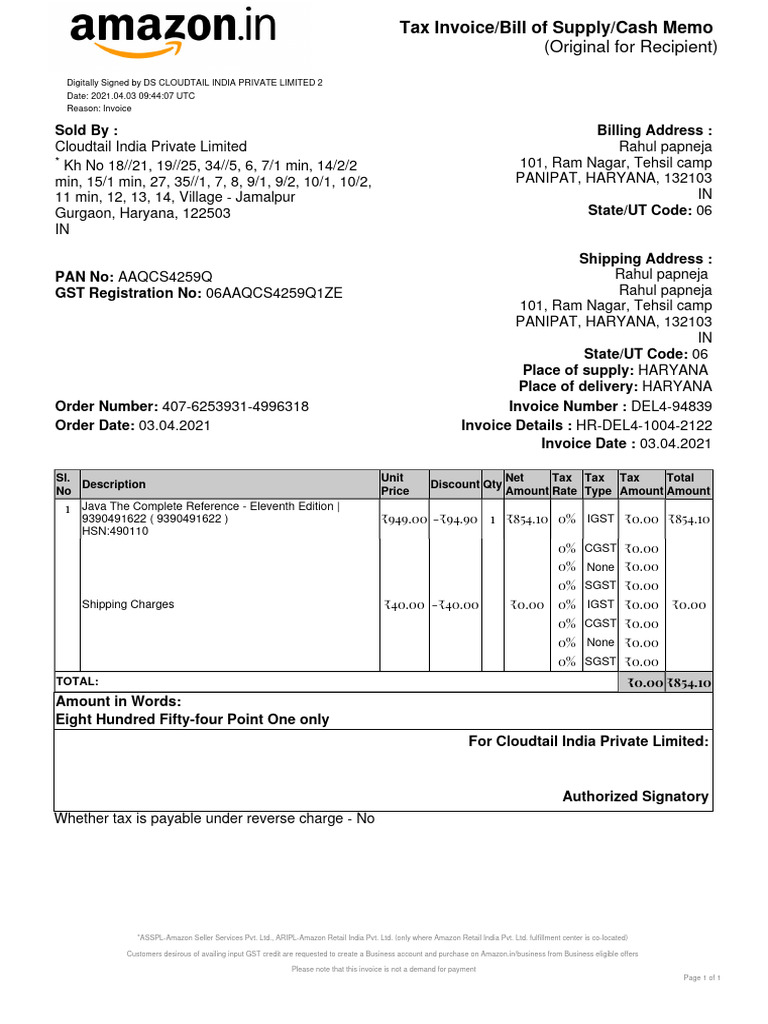 Invoice | Download Free PDF | Invoice | Government Finances