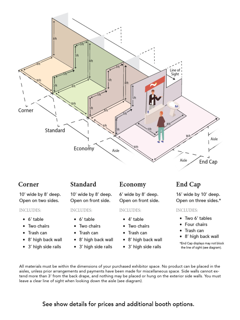 10x8 Booth Diagram | PDF