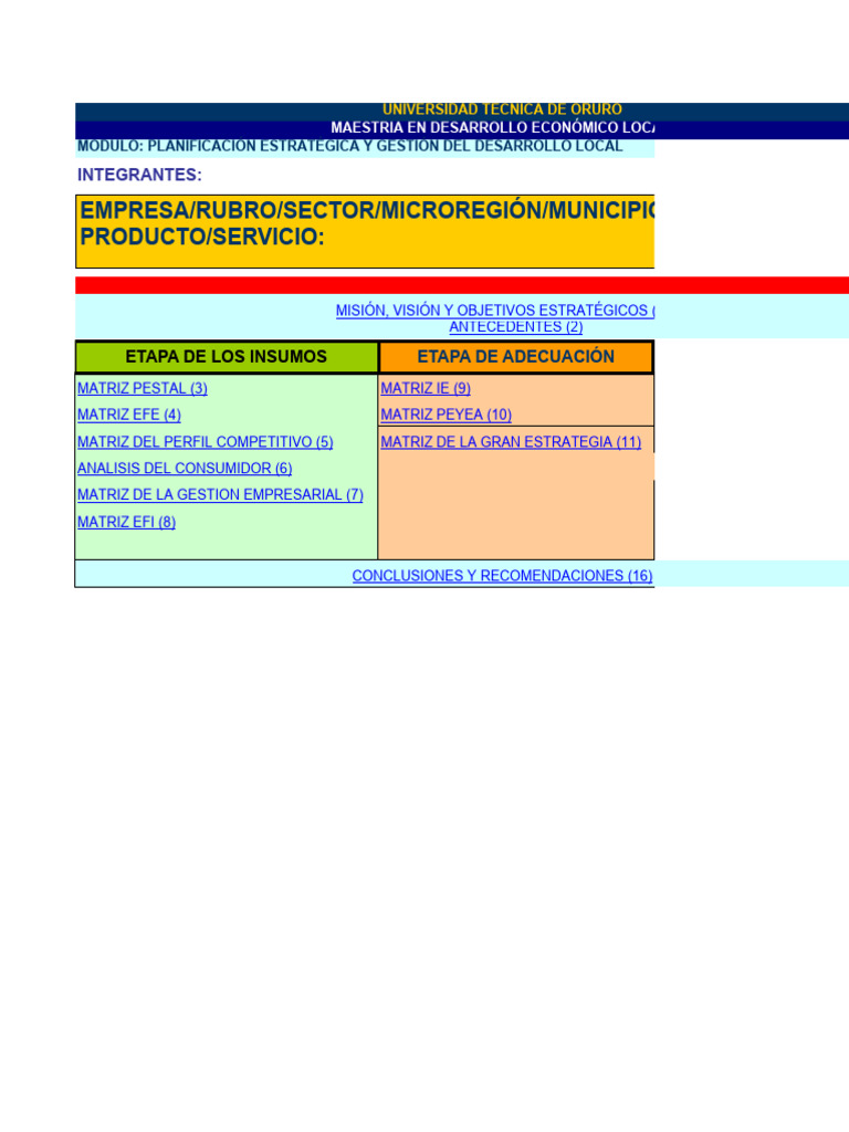 3 Modelo de Planif. Estrategica Del Marketing | PDF | Business | Inflación