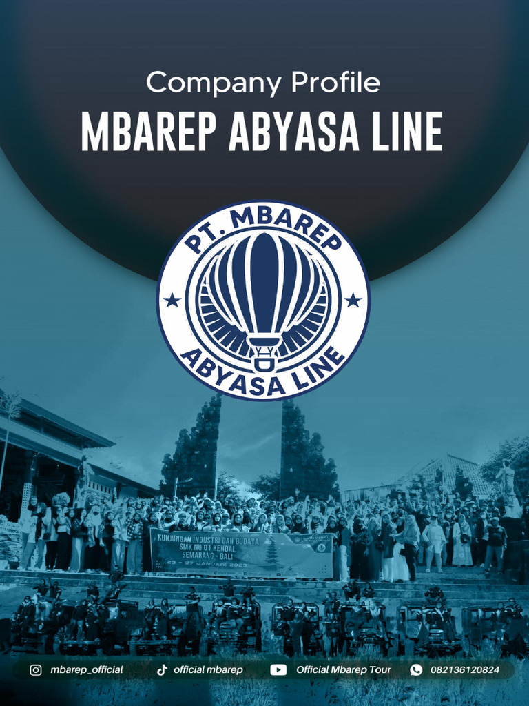Profile Company Mbarep Abyasa Line (Tour & Travel) | PDF