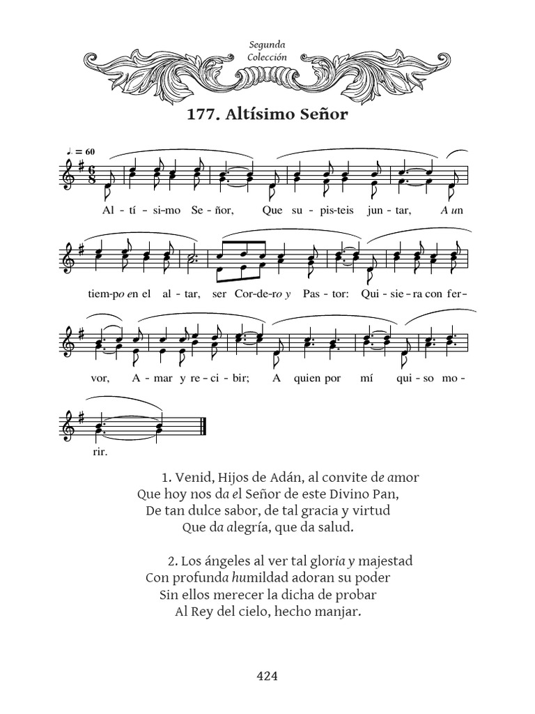 Altísimo Señor | PDF | Creencia religiosa y doctrina