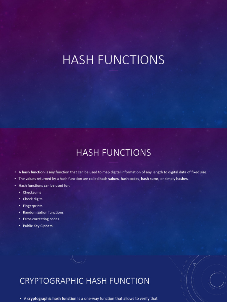 5.1 - Criptography - Hash Func 2.0 | PDF | Cryptography | Espionage Techniques