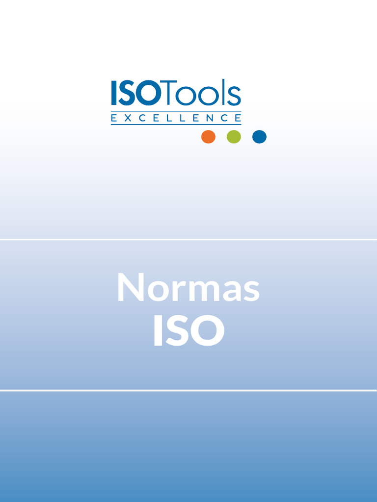 normas-iso (1) | PDF | Organización internacional para la estandarización | Calidad (comercial)