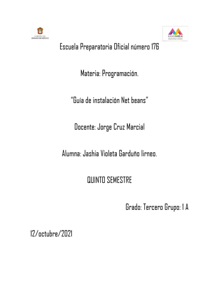 Guía de Instalación de NetBeans | PDF