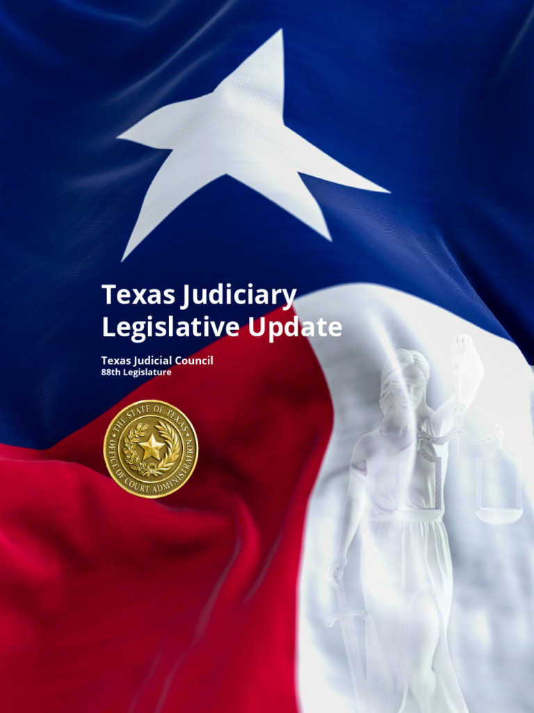 88th Legislative Update | PDF | Judiciaries | Justice Of The Peace