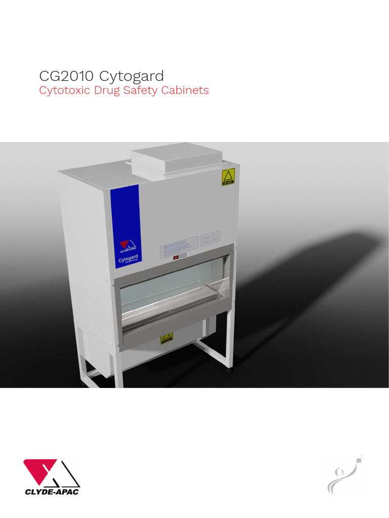 New Cytotoxic Drug Safety Cabinets Brochure | PDF
