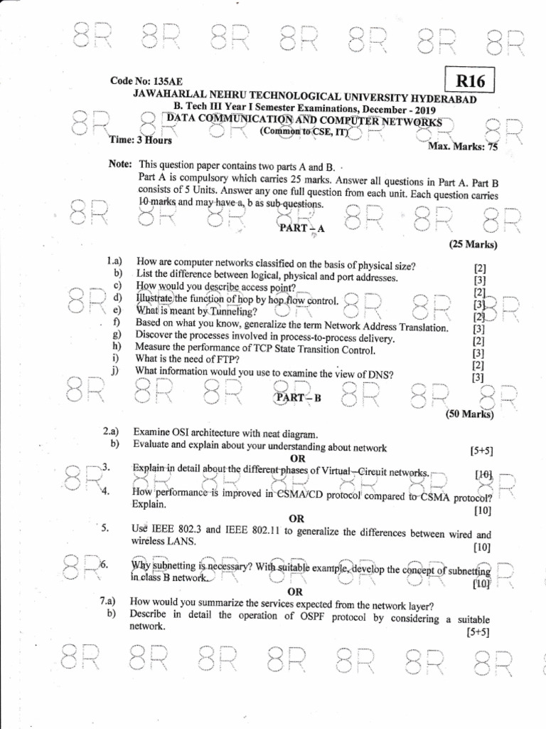 Data Communication and Computer Networks | PDF | Network Congestion ...