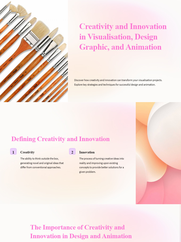 CIL Presentation | PDF | Creativity | Visualization (Graphics)