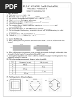 Class - 4 Maths Worksheet-1-Ch. Numbers Beyond 9999 | PDF