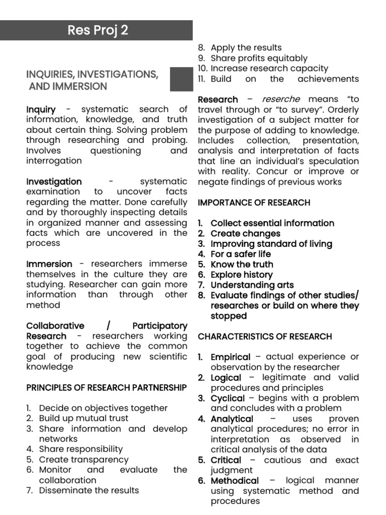 Gr 12 - Research Project | PDF | Statistics | Knowledge