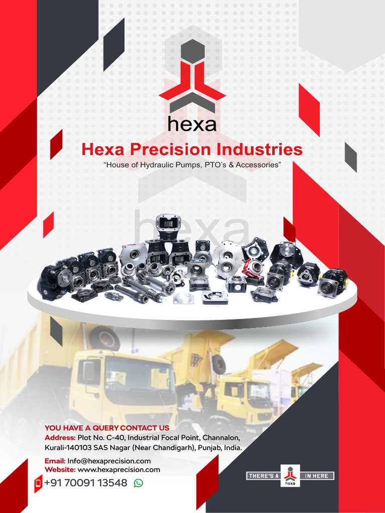 hexa-products-brochure | PDF | Machines | Manufactured Goods