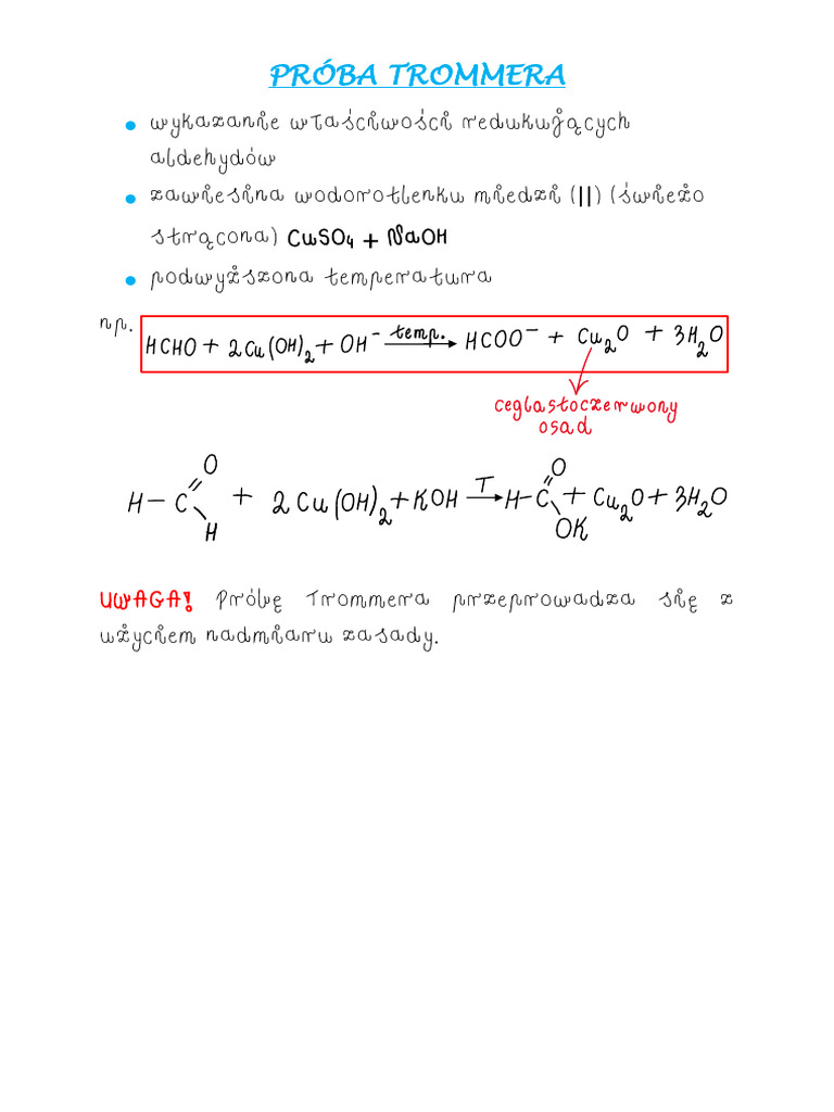 Próba Trommera | PDF