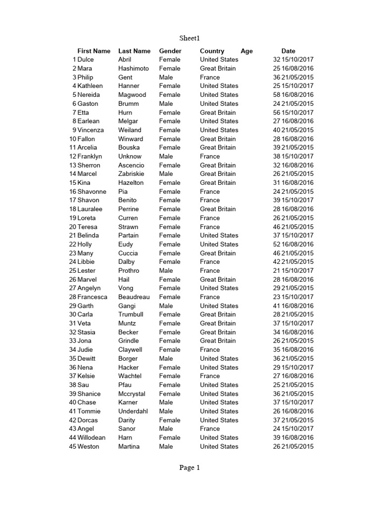 File Example XLSX 1000 | PDF