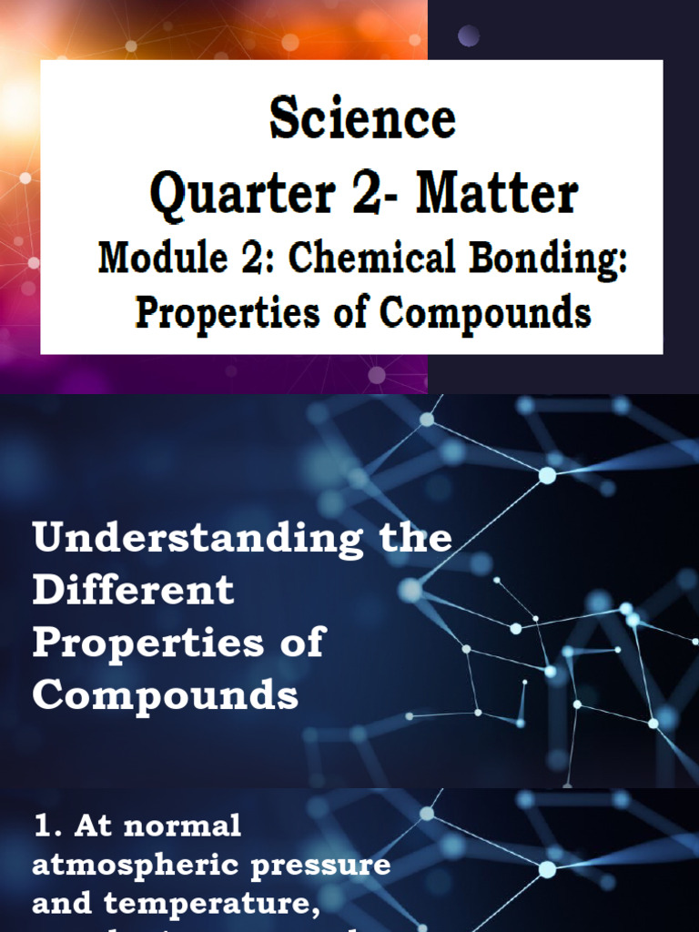 g9 PPT 2nd Quarter | PDF | Ion | Chemical Compounds
