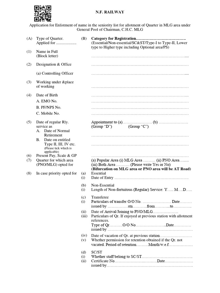Application_Form_Quarter | PDF