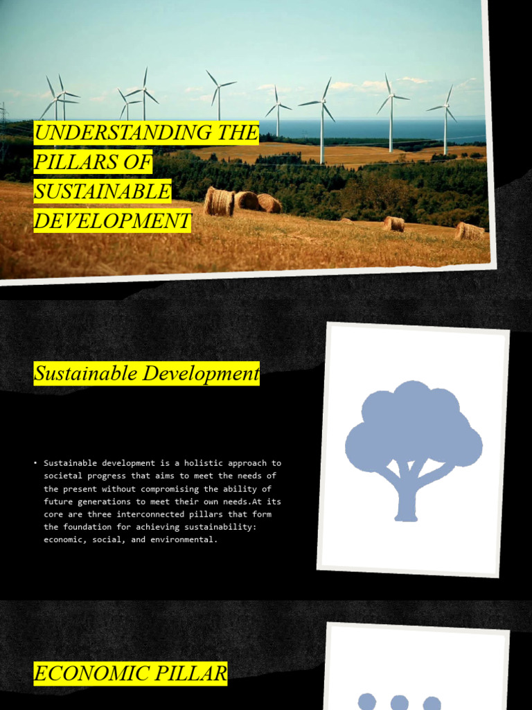 Pillars of Sustainable Development Explained | PDF | Sustainability ...