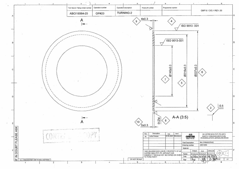 Stage DWG OP#20 | PDF
