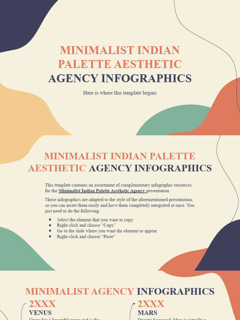 Minimalist Indian Palette Aesthetic Agency Infographics | PDF | Planets ...