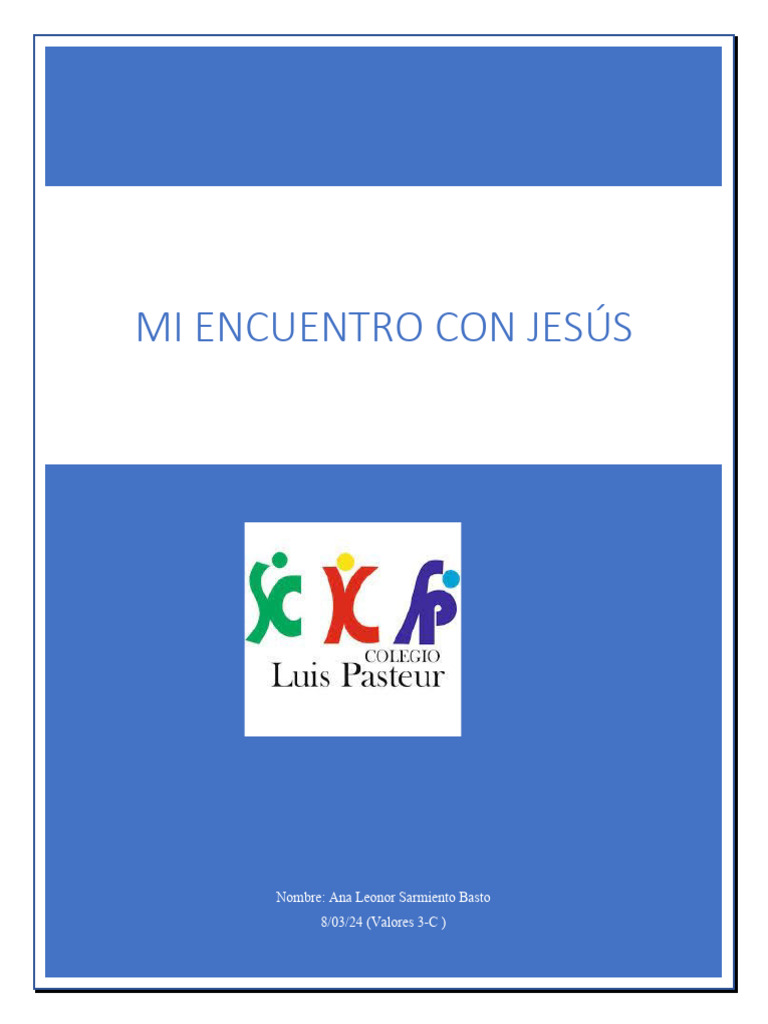 VALORES MI ENCUENTRO CON JESÚS ANA SARMIENTO | PDF | Espiritualidad | Dios