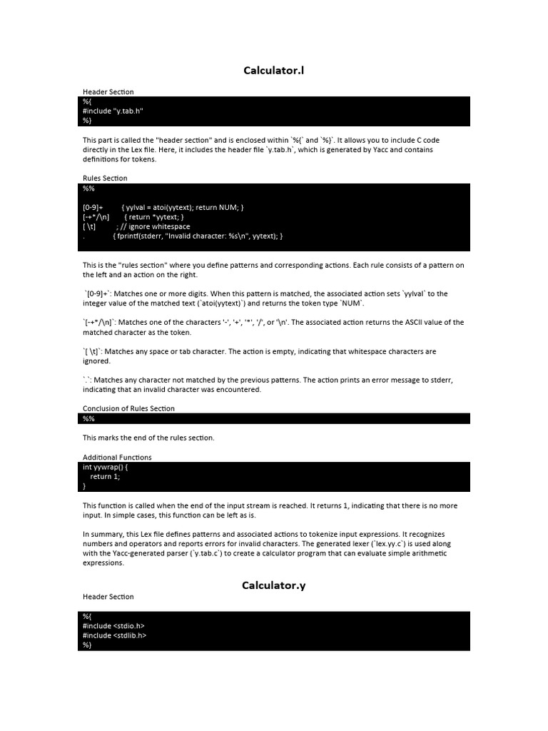 Calculator Pdf Parsing Formalism Deductive