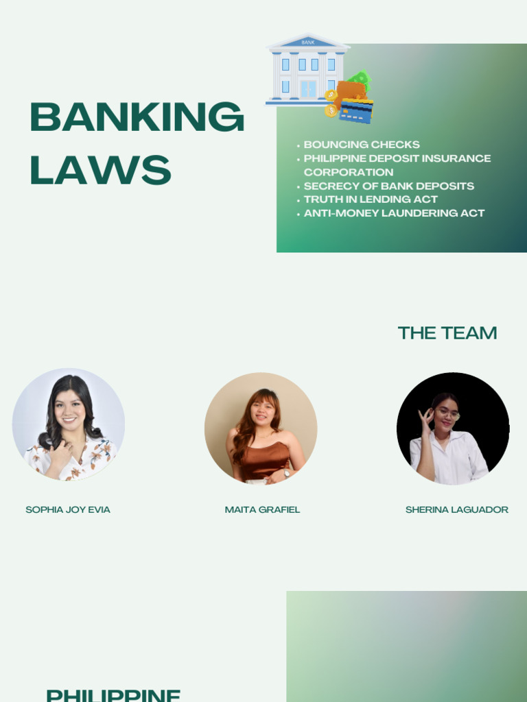 Banking Laws | PDF | Cheque | Banks