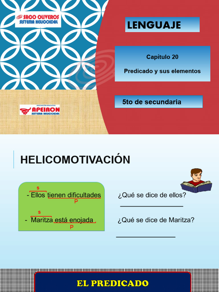 20 El Predicado | PDF | Predicado (Gramática) | Verbo
