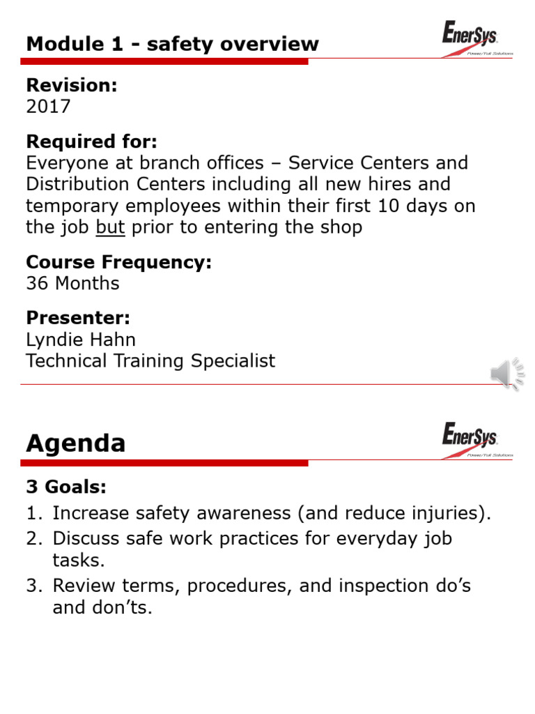 Module 1 | PDF | Occupational Safety And Health Administration ...