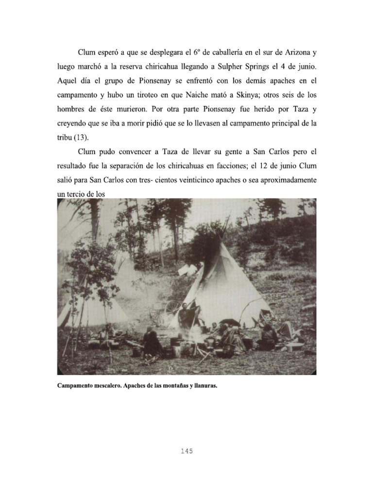 Campamento Apache | PDF
