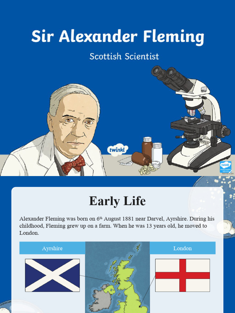 CfE2 S 74 Alexander Fleming PowerPoint English Ver 2 | PDF | Penicillin ...